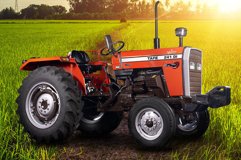 Tafe 241 DI Dynatrack 2WD Price 2026 - Tractor HP, Mileage & Specification