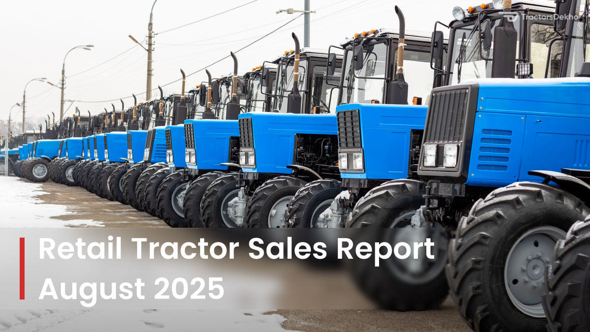 Retail Tractor Sales Report August 2025 | Tractorsdekho.com