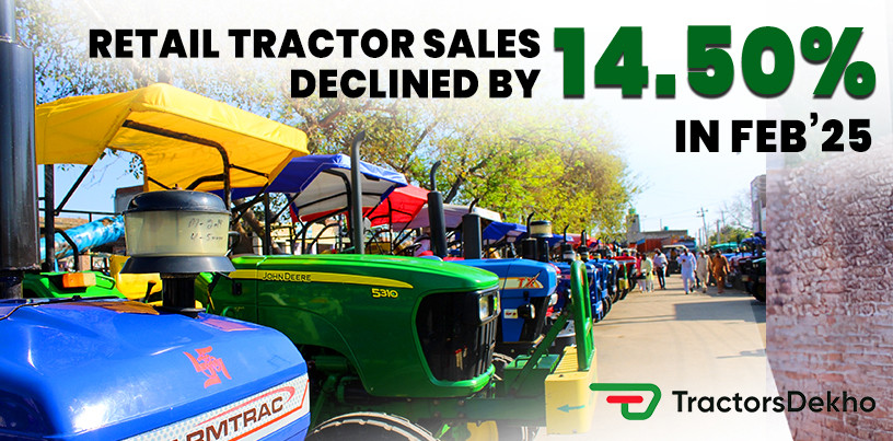Retail Sales Report February 2025 | Tractorsdekho.com