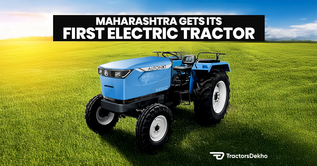 Maharashtra Gets Its First Electric Tractor | Tractorsdekho.com
