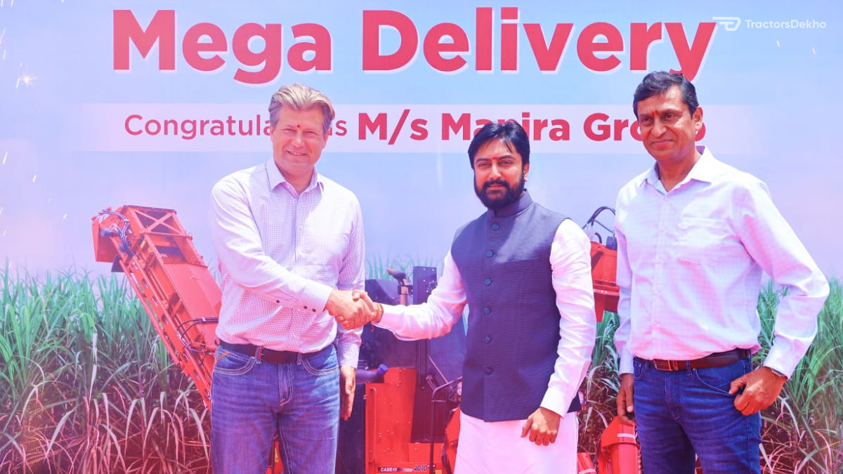 CNH Delivers Record 117 Harvesters, 234 Tractors | Tractorsdekho.com