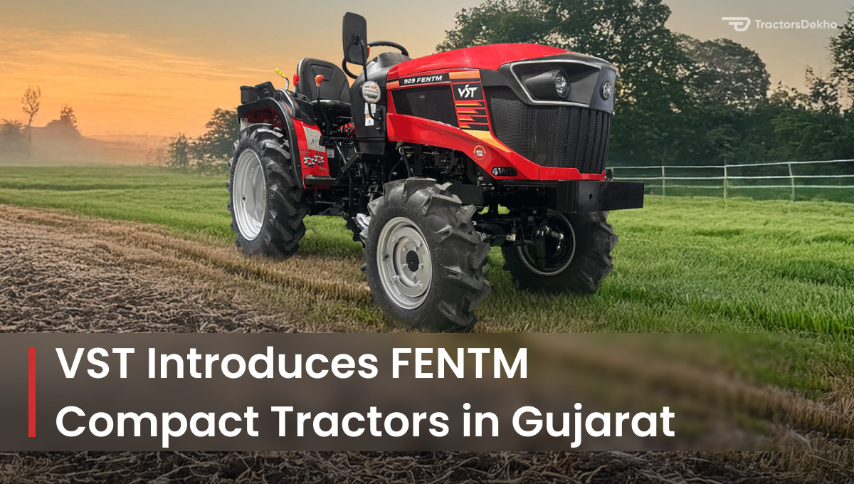 VST Introduces FENTM Compact Tractors in Gujarat | Tractorsdekho.com