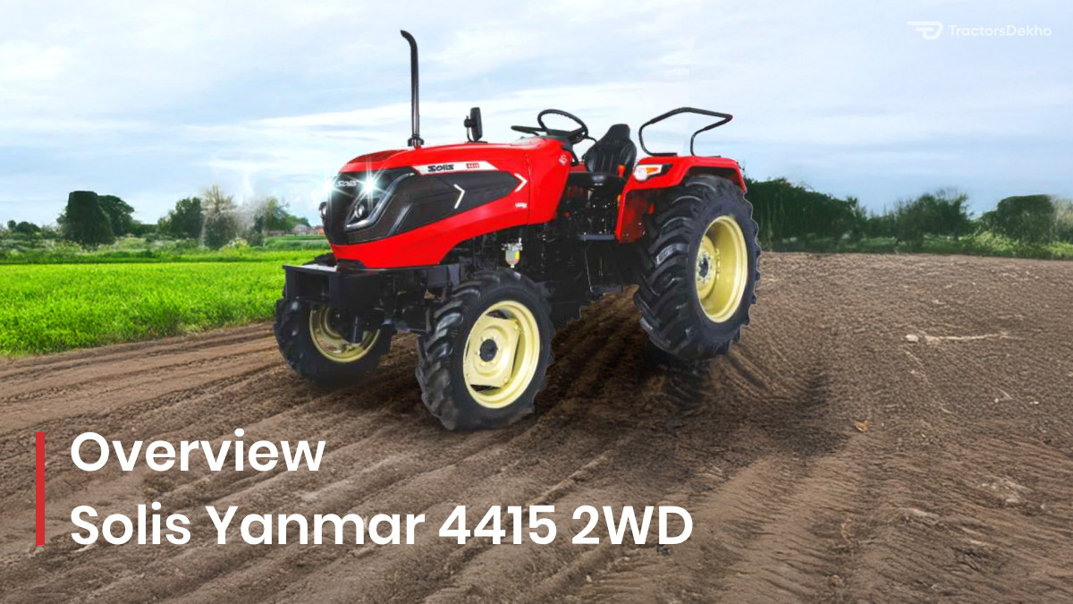Solis Yanmar 4415 2WD Overview | Tractorsdekho.com