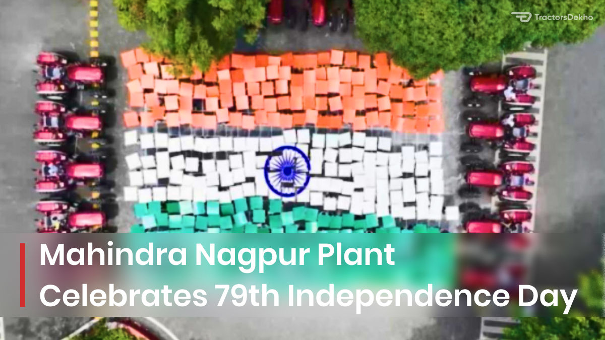 Mahindra Nagpur Plant Celebrates 79th Independence Day | Tractorsdekho.com