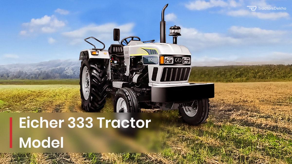 Eicher 333 Tractor Model | Tractorsdekho.com