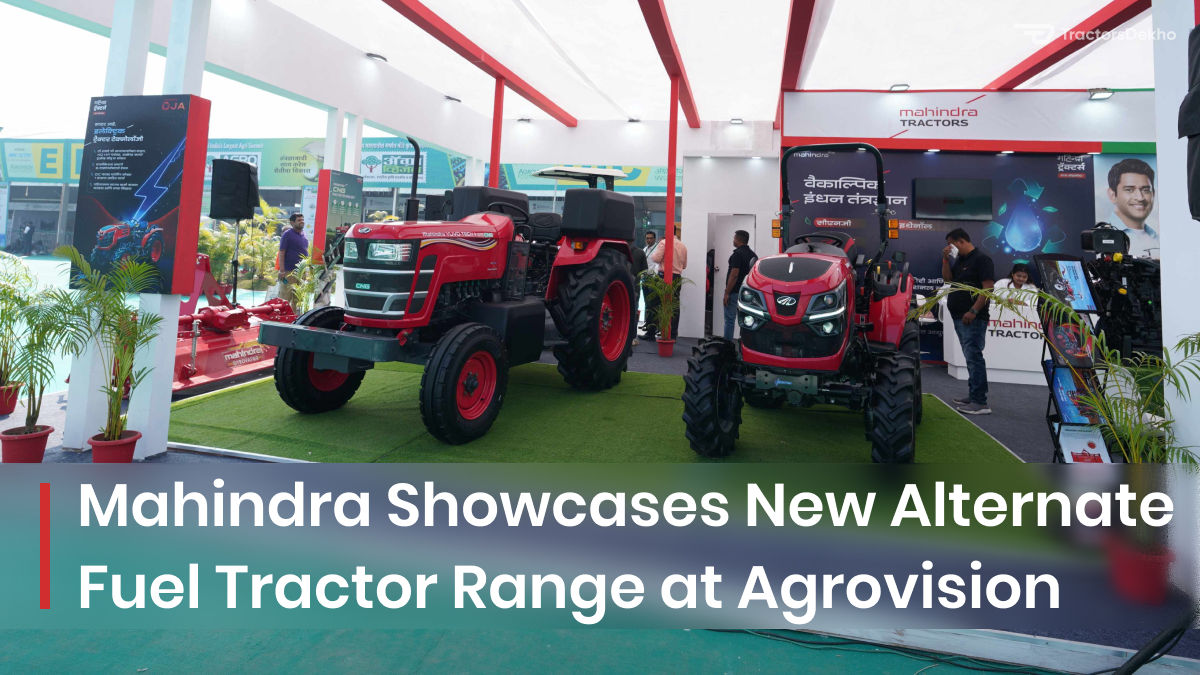Mahindra Showcases Full Range of Alternate Fuel Tractors and ...