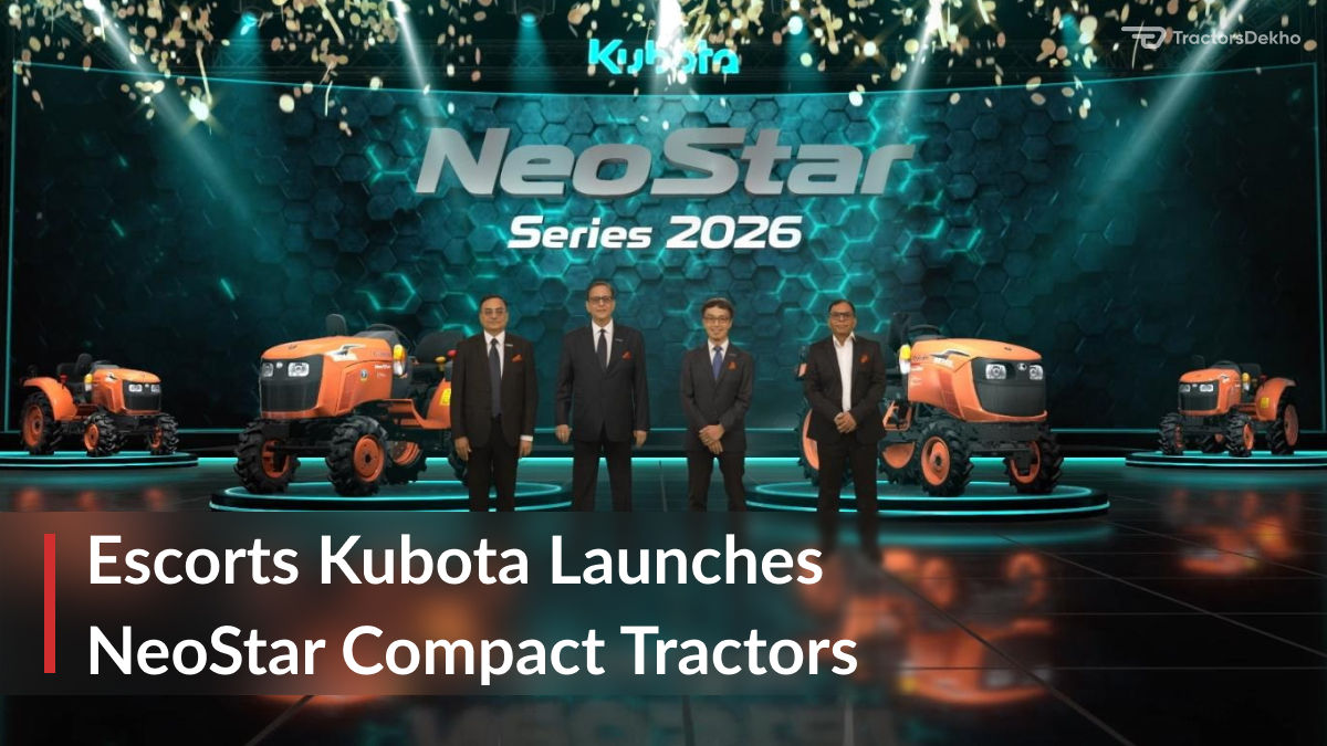 Escorts Kubota Launches NeoStar Compact Tractors | Tractorsdekho.com