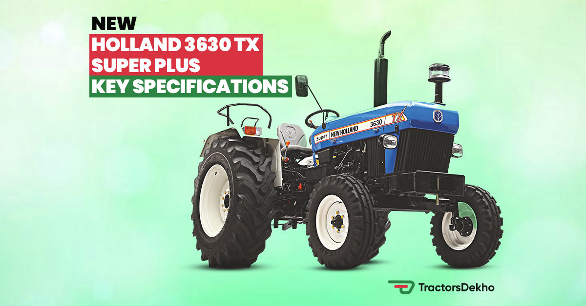 New Holland 3630 TX Super Plus Key Specifications | Tractorsdekho.com