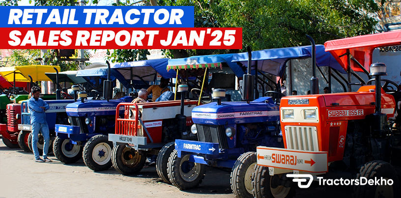 Retail Tractor Sales Raised By 5.23% In Nov’24 | Tractorsdekho.com
