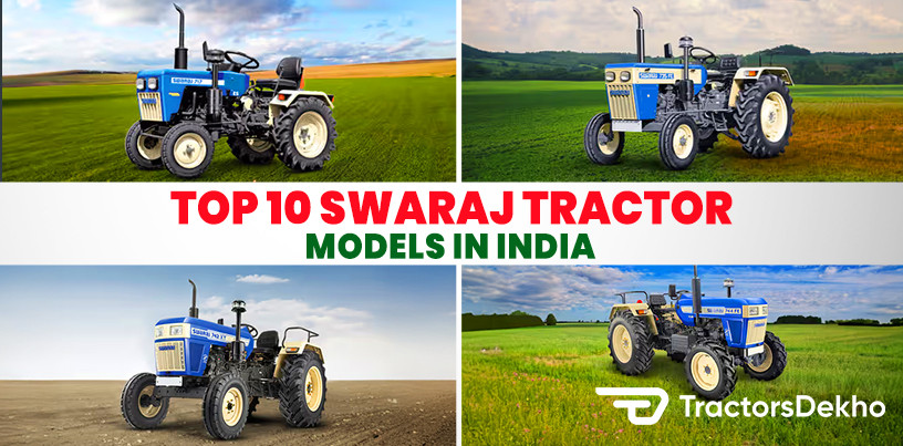 Top 10 Swaraj Tractor Models in India With Price And Specifications ...