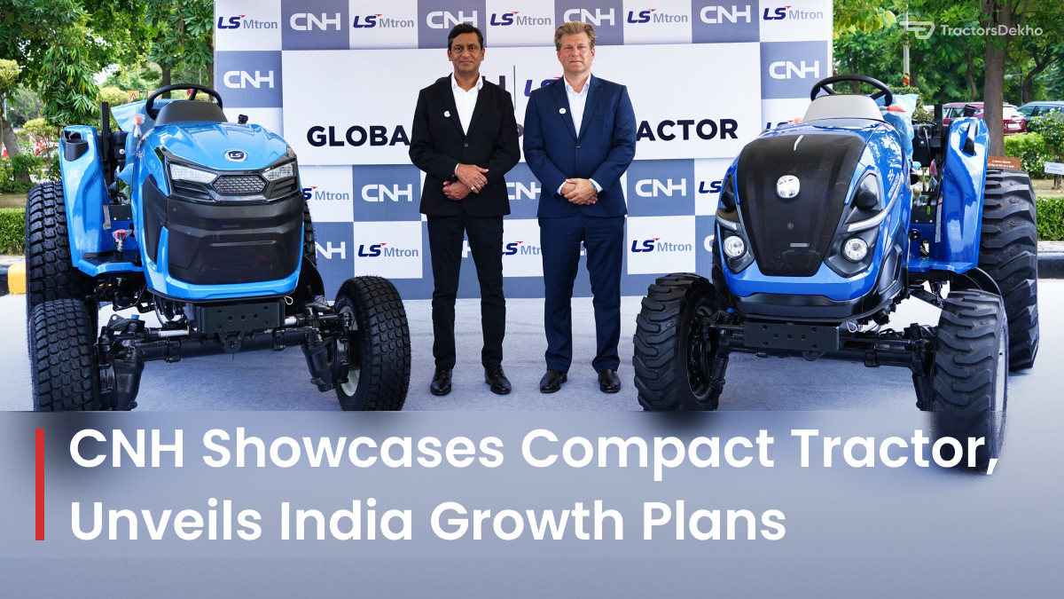 CNH Showcases Compact Tractor, Unveils India Growth Plans ...