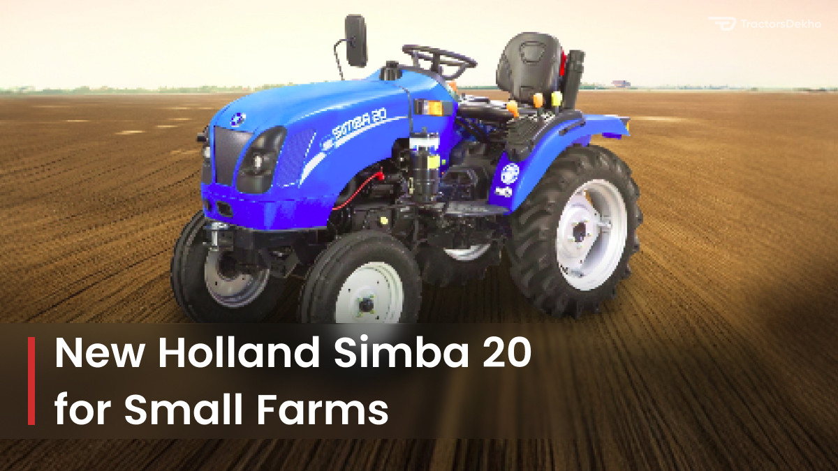 New Holland Simba 20 is a compact | Tractorsdekho.com